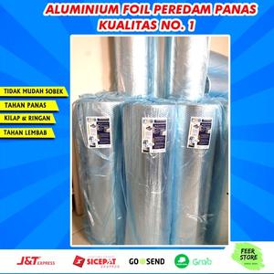 Jual (1 ROLL) Alumunium Foil Bubble Roll Panjang 25 Meter Ketebalan 4 ...