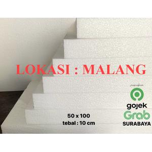 Jual Styrofoam Gabus Lembaran 50 x 100 cm tebal 4 cm - Kota Malang ...