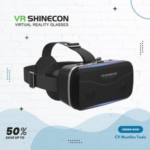 Jual Shinecon G15 VR Box 3D IMAX Giant Screen Virtual Reality Glasses - Hitam - Kota Tangerang ...