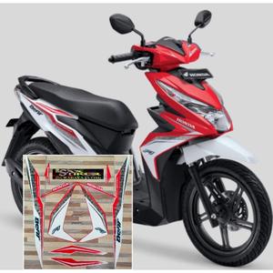 Jual striping original Honda beat esp FI CBS ISS tahun 2016 2017 ...