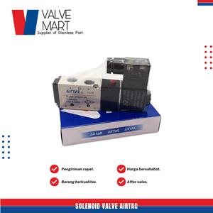 Jual SOLENOID VALVE AIRTAC 4V210-08 AC 220 / DC 24 - Jakarta Barat - Valve Mart Indo | Tokopedia