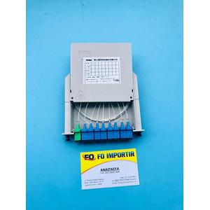 Jual Passive Splitter PLC BOX FO 1 8 SC UPC Fiber Optik Pasif Spliter ...