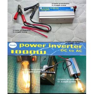 Jual Power Inverter 1000 W Dari Aki Dc 12V Ke Ac 220V / Inverter 1000W ...
