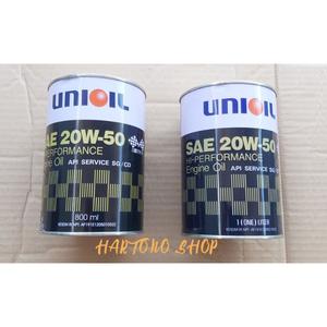 Jual Unioil Gold union Oil Gold 800 Ml 1 Liter Sae 20w-50 Motor 4tak ...