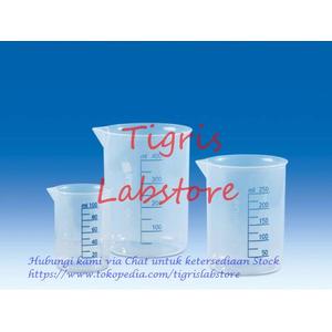 Jual VITLAB Griffin Beakers, PP, Raised Blue Scale 500ml 618081 Tigris ...