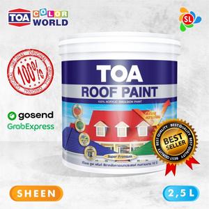 Jual Cat Atap / Genteng Dan Lapangan Toa Roofpaint 2,5l Sheen - Kota ...