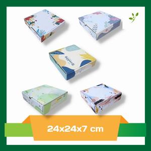 Jual BOX 24x24x7 cm Kardus/Kotak/Kemasan/Packing/Kado Kaos/Baju/Kemeja ...