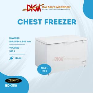 Jual Chest Freezer Crown Horeca BD-350 / CROWN Chest Freezer BD 350 ...