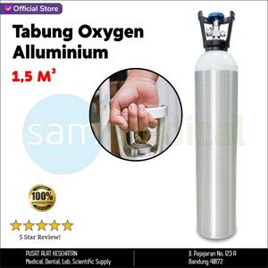 Jual Tabung Oxygen / Oksigen Medis Alluminium - 1,5 m3 - Kota Bandung ...