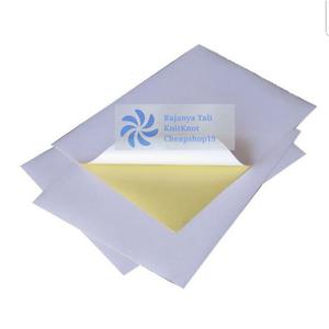 Jual Kertas HVS Stiker 50 Lembar A4 Doff Dop Putih High Quality - Kota ...