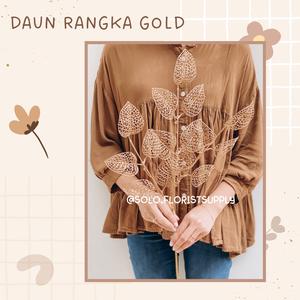 Jual PROMO DAUN EMAS PALEM PAKIS FERN DAUN BULAT DAUN RANGKA DAUN MERAK ...