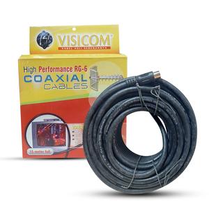 Jual Kabel Antena TV Visicom Coaxial Rg6 + Jack 15 Meter - Jakarta ...