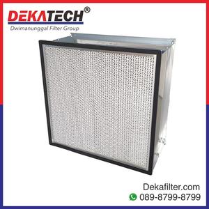 Jual HEPA Filter H14 24”48”6” 610 x 1220 x 150 mm Aluminium AHU HVAC ...