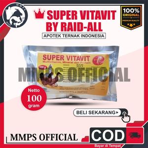 Jual SUPER VITAVIT 100g MultiVitamin Mineral Protein Ayam RAID ALL ...