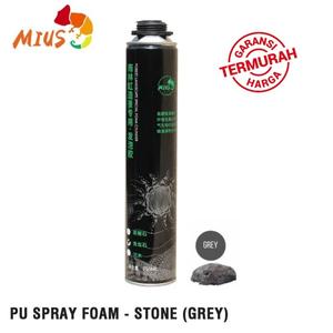 Jual MIUS PU Expanding Spray Foam Grey Terrarium Paludarium Rainforest ...