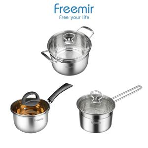 Jual freemir 16 20 Cm Panci Rebus Pot Ukuran Panci Baja Panci MPASI ...