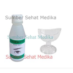 Jual BOORWATER 100 Ml / PENCUCI MATA /BOOR WATER / CUCI MATA STERIL ...