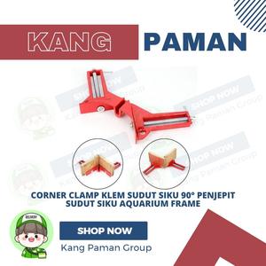 Jual Corner clamp Klem sudut siku 90° Penjepit sudut siku Aquarium ...