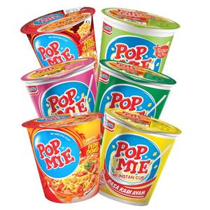 Jual POP MIE 75 GRAM KUAH GORENG RASA AYAM BASO KARI SOTO INSTANT ...