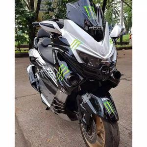 Jual PAKET FULL MODIFIKASI NMAX PREDATOR MONSTER edition BLACK N WHITE ...