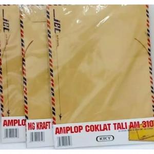 Jual AMPLOP COKLAT TALI 1 PACK ISI 10 PCS. ORIGINAL. - 10 pcs - Kota ...