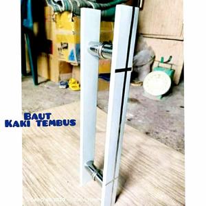 Jual " BAUT TEMBUS " Gagang pintu rumah kaki Baut Tembus Kotak putih ...