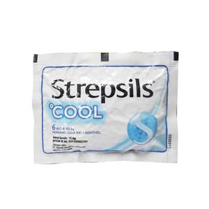 Jual STREPSIL COOL CARTON PACK 2X6tab / PERMEN MINT / LOZENGES ...