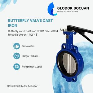 Jual 5" inch butterfly valve cast iron - Jakarta Barat - GLODOK BOCUAN ...