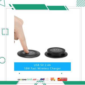 Jual 18W QI Wireless Charger Furniture Desktop Embedded Fast Wireless ...