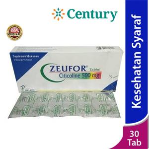 Jual Zeufor 500mg 1 Blister isi 10 Tablet / Kesehatan Syaraf - Jakarta ...