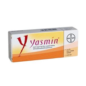 Jual YASMIN TABLET 1 STRIP 21 TABLET / PIL KB / KONTRASEPSI ORAL ...