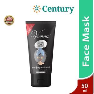 Jual Vienna Peel Off Mask Face Spa Purifying Black Mud Masker Wajah ...