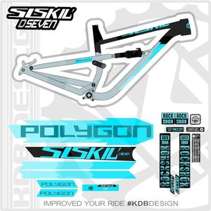 Jual Decal Frame SISKIU D7 2021/2022+ fork KLATEN DECAL BIKE Stiker ...
