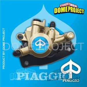 Jual PIAGGIO BIRU LOGO TIMBUL UKURAN KALIPER REM MOTOR STIKER DIAMETER ...