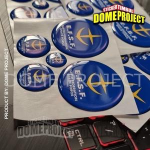 Jual EFSF GUNDAM STIKER EMBLEM NMAX AEROX LEXI STIKER MOTOR 1 SET - Kab ...