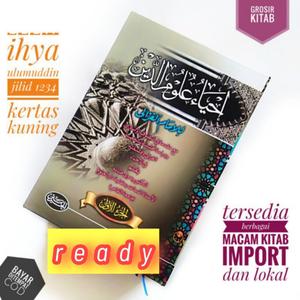 Jual Kitab Ihya ulumuddin 4 jilid original kitab ihya ulumidin ...