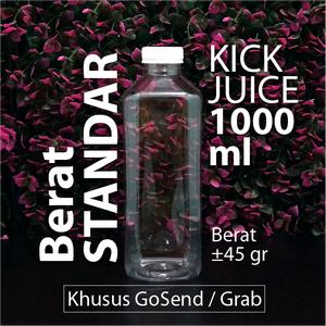Jual Botol Plastik Kick Juice 1000 ml - 1 liter - Khusus Gosend Grab ...