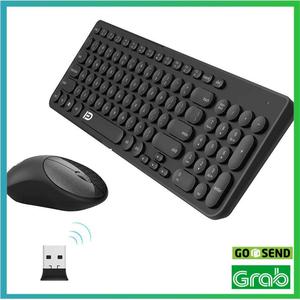 Jual Paket Keyboard Dan Mouse Wireless Combo Ergonomis 2.4GHz - FD ...