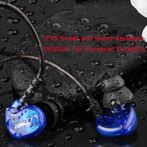 Jual Fonge Waterproof Earphones In Ear Earbuds HIFI Sport Bass FauI ...