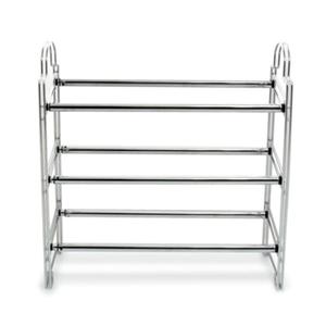 Jual krisbow rak sepatu 3 susun stainless_shoe rack stackable 3 tier ...