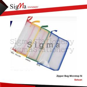 Jual Zipper Bag / Map Resleting MICROTOP Folio F4 Satuan - Jakarta ...
