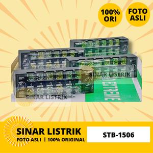 Jual Terminal Block Kaca Terminal Blok TB-1506 15A 6P - Jakarta Pusat - Sinar Listrik Jakarta ...