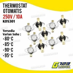 Jual Thermostat Sensor Suhu Pemutus Arus Otomatis Dispenser Penanak Nasi - 10A-80C, Tanpa Bubble ...
