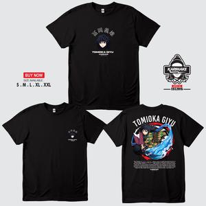 Jual Kaos Baju DEMON SLAYER KIMETSU NO YAIBA GIYU TOMIOKA WATER HASHIRA ...