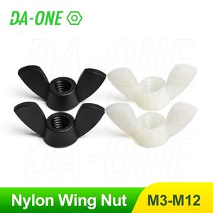 Jual Twist Nylon Butterfly Thumb Wing Nut M3 M4 M5 M6 M8 M10 M12 Kamjay ...