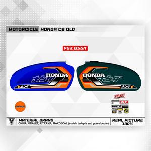 Jual STIKER CB STRIPING TANGKI HONDA CB 125 CB 100 STICKER COSTUM ...