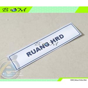 Jual stiker sticker tulisan label tempat ruangan hrd - Kota Bekasi ...
