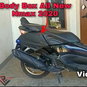 Jual Body Box atau Box samping Yamaha All new Nmax 2020 - merah Doff ...