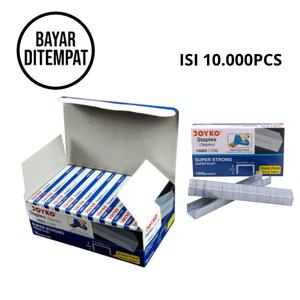 Jual Isi Gun Tacker 1Box Isi 10.000 Refill Tembak Ukuran 13/8 Staples ...