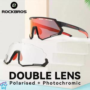 Jual ROCKBROS SP246 2 Lensa Kacamata Glasses Polarized + Photochromic Lens - Kab. Tangerang ...